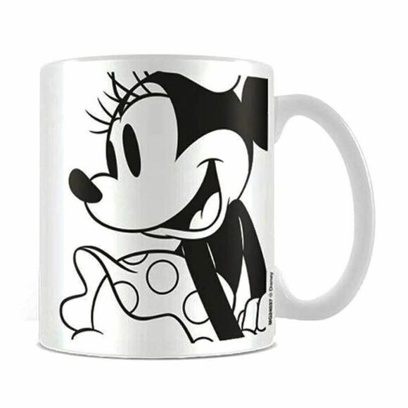 Disney | Kitchen | Disney Black And White Minnie Mouse Mug Whiteblack ...